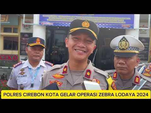 MANTAP, POLRES CIREBON KOTA GELAR OPERASI ZEBRA LODAYA 2024 - YouTube