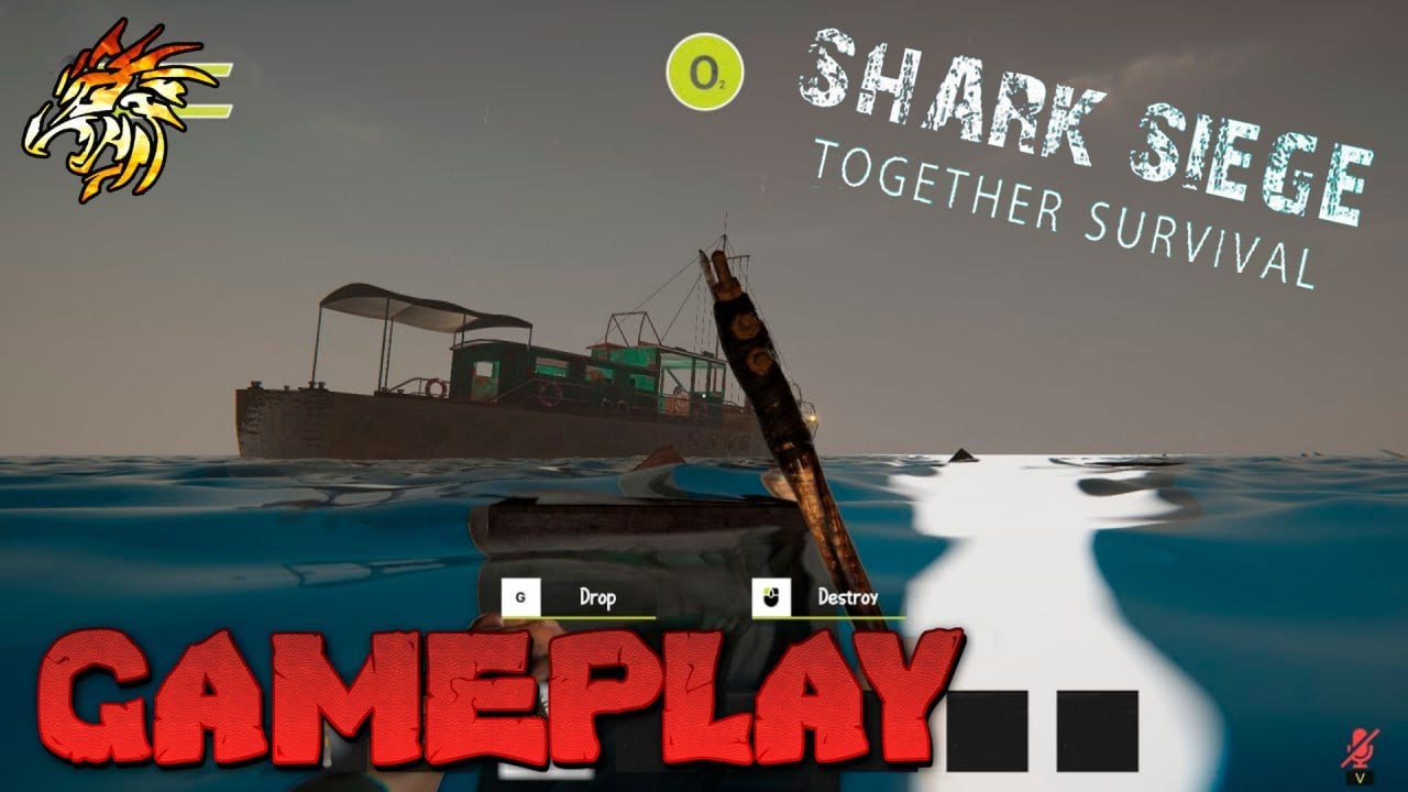 [GAMEPLAY] SHARK SIEGE - TOGETHER SURVIVAL [1080][PC] - YouTube