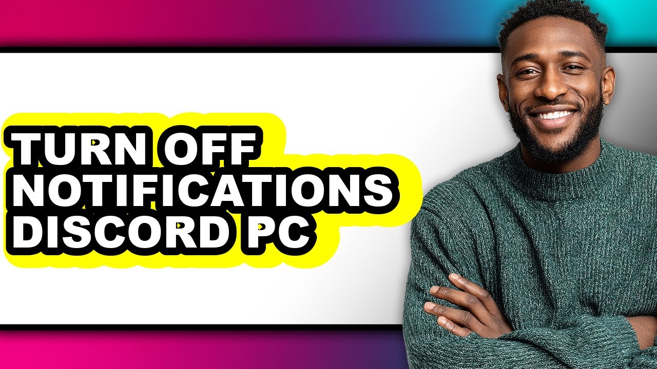 How to Turn Off Notifications Discord Pc (full Guide) - YouTube
