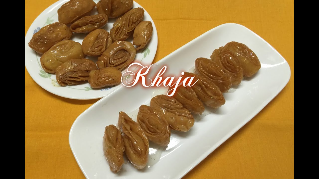 Khaja Recipe / Madata Khaja Recipe / Easy home made khaja recipe - YouTube