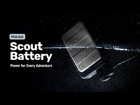 Now on Kickstarter: Scout Battery: Smart, Rugged, & Modular Power - YouTube