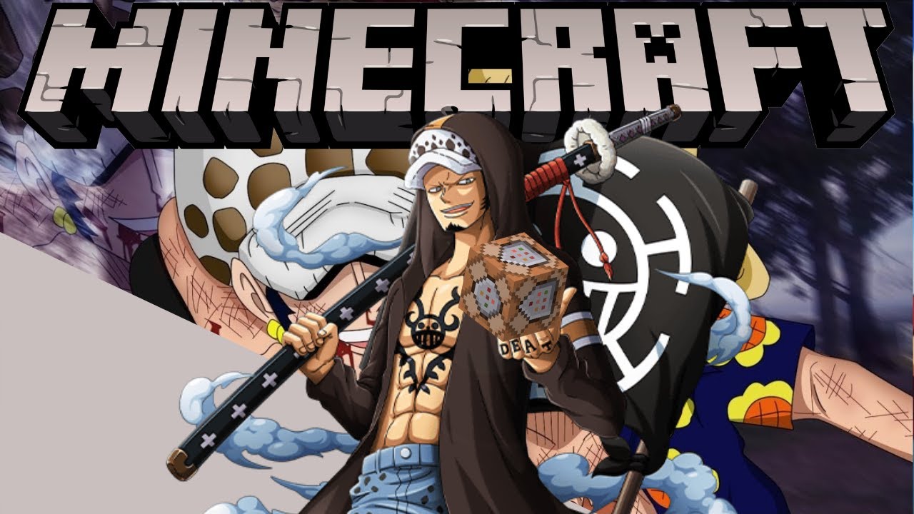 Command Blocks de One Piece no Minecraft - YouTube