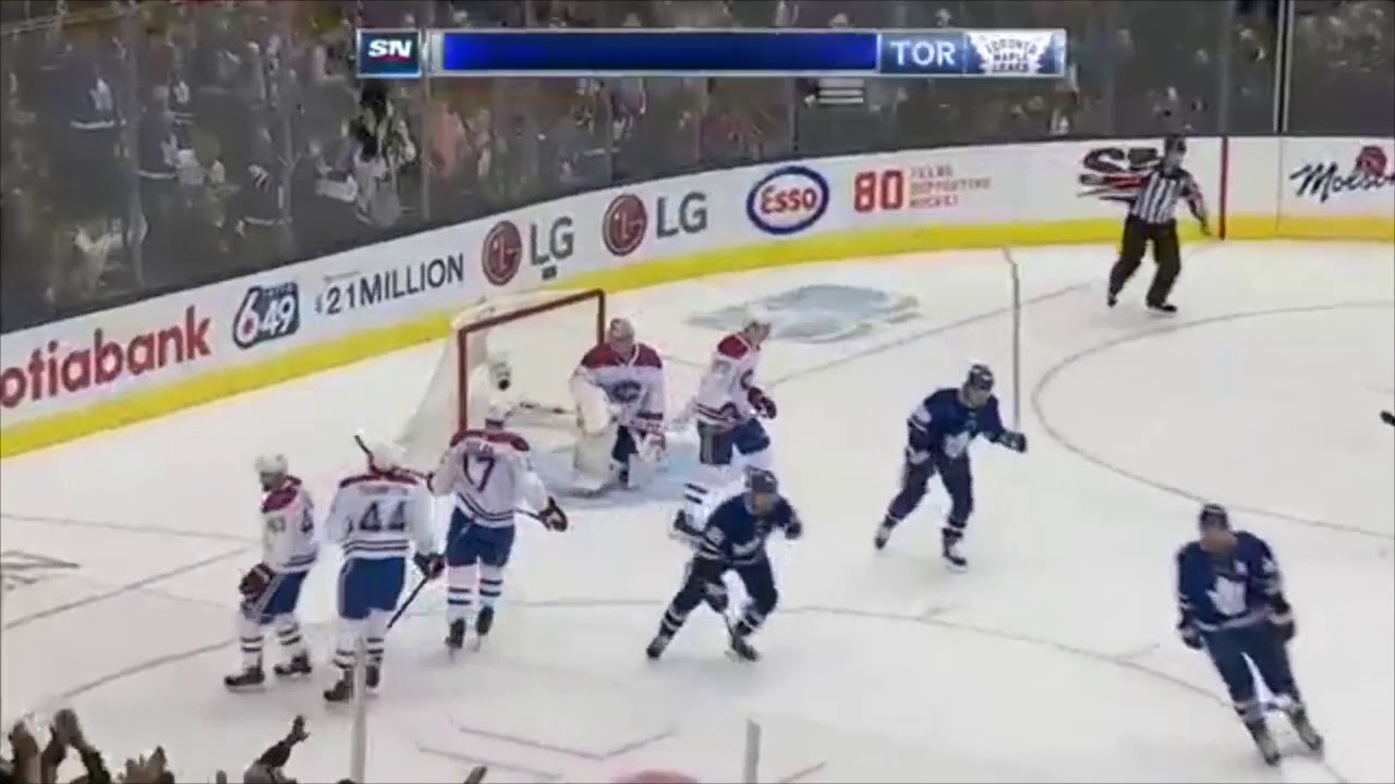 Toronto Maple Leafs Goals Vs Canadiens Oct 5th 2019 - YouTube