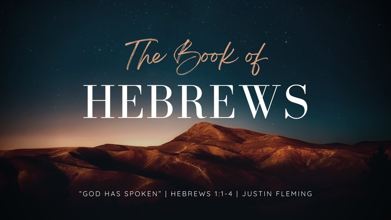 God Has Spoken - Hebrews 1:1-4 - Justin Fleming - YouTube