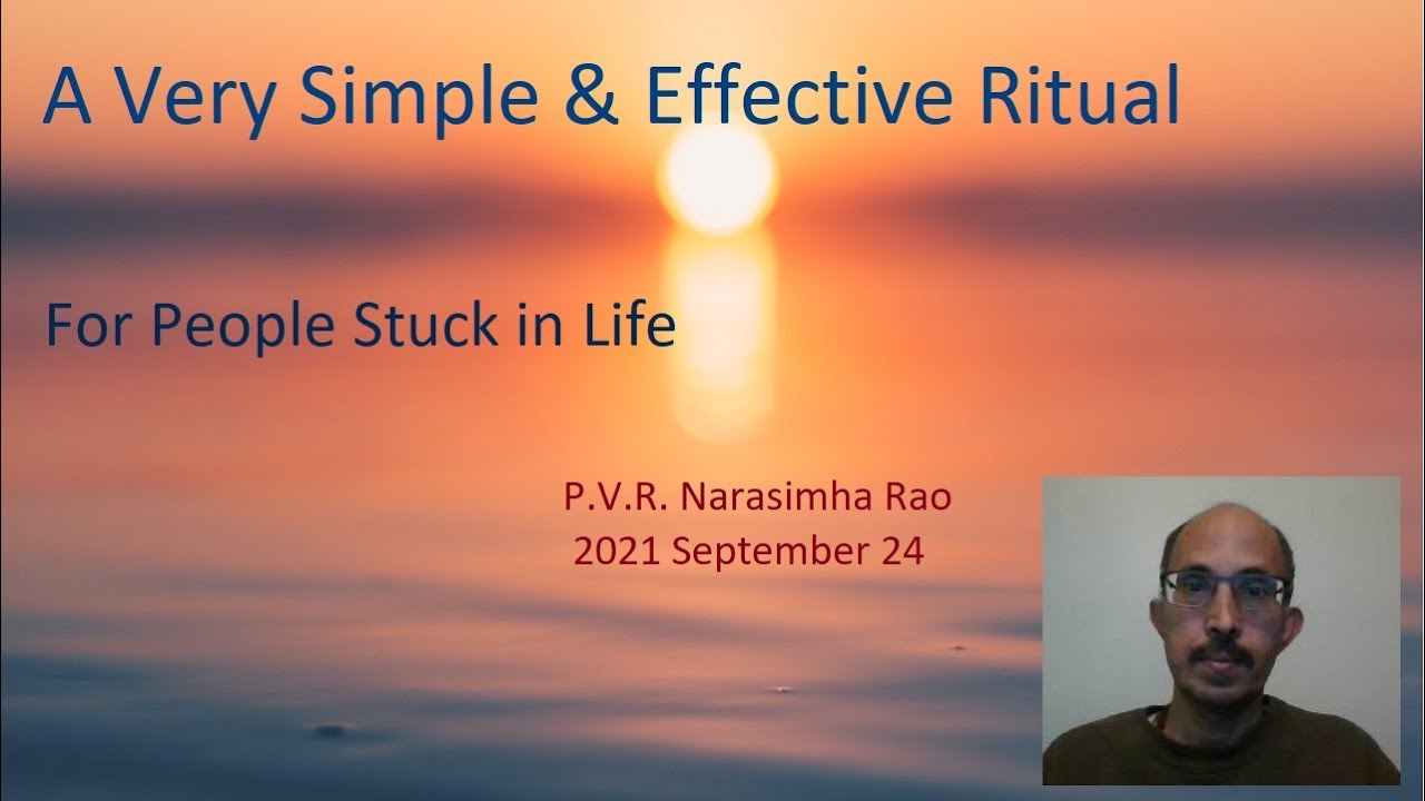 A Very Simple & Effective Ritual - YouTube