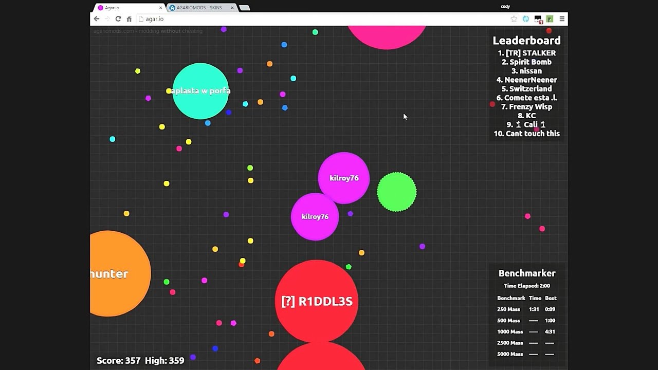 agario gameplay - YouTube