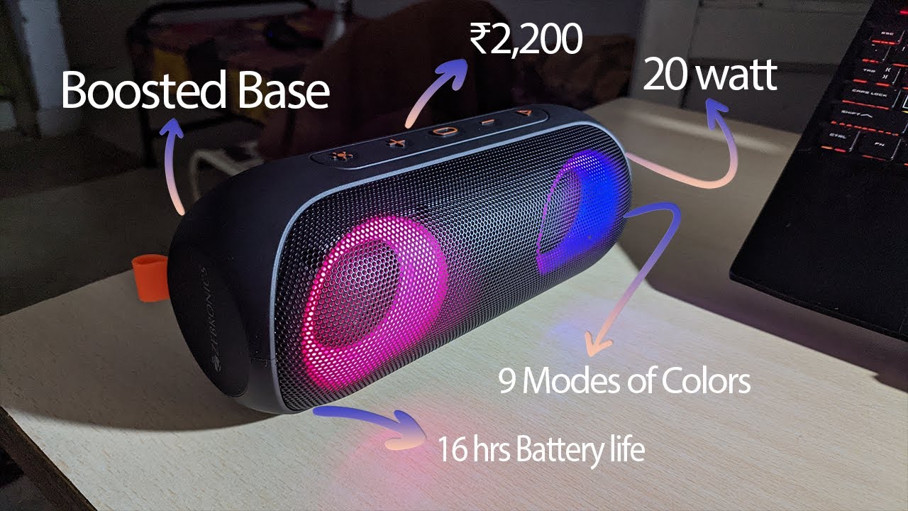 Zebronics Music BombX-Best under ₹2200? - YouTube