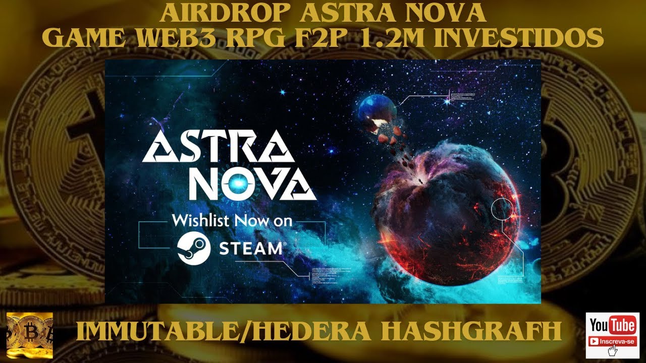 Astra Nova - Airdrop de um Game Web3 RPG que teve 1.2 Milhões de Dólares em Investimentos. - YouTube