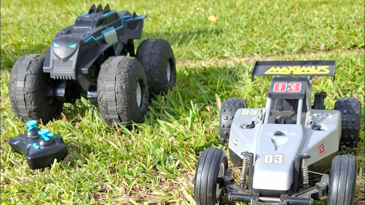 BATMOBILE RC vs MAXIMUS! Velocidade, Força e Off-Road! #batmobile #toys ...