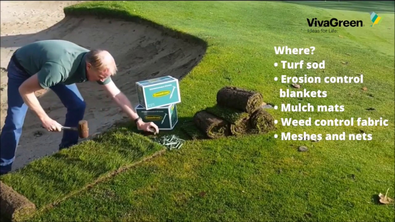 GreenStake- Americas No.1 Biodegradable Staple - YouTube