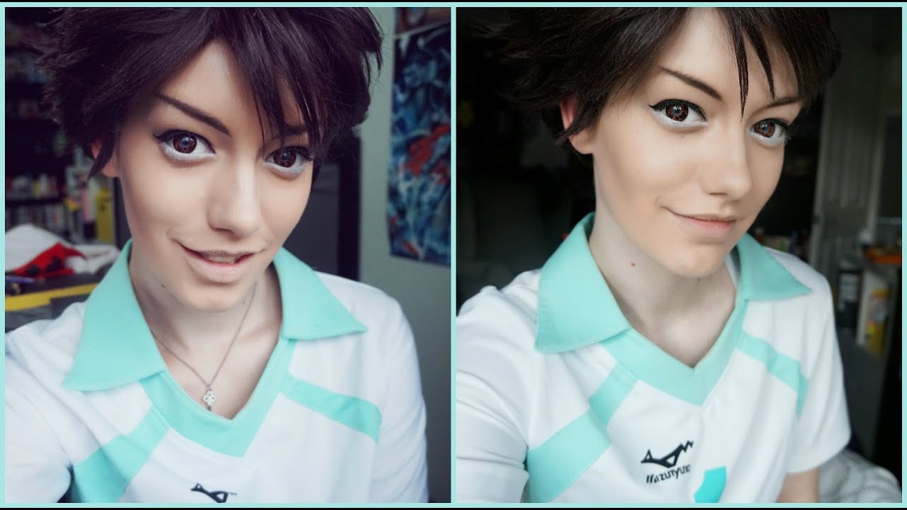 Oikawa Cosplay Makeup | Haikyuu | DaisCosplay - YouTube
