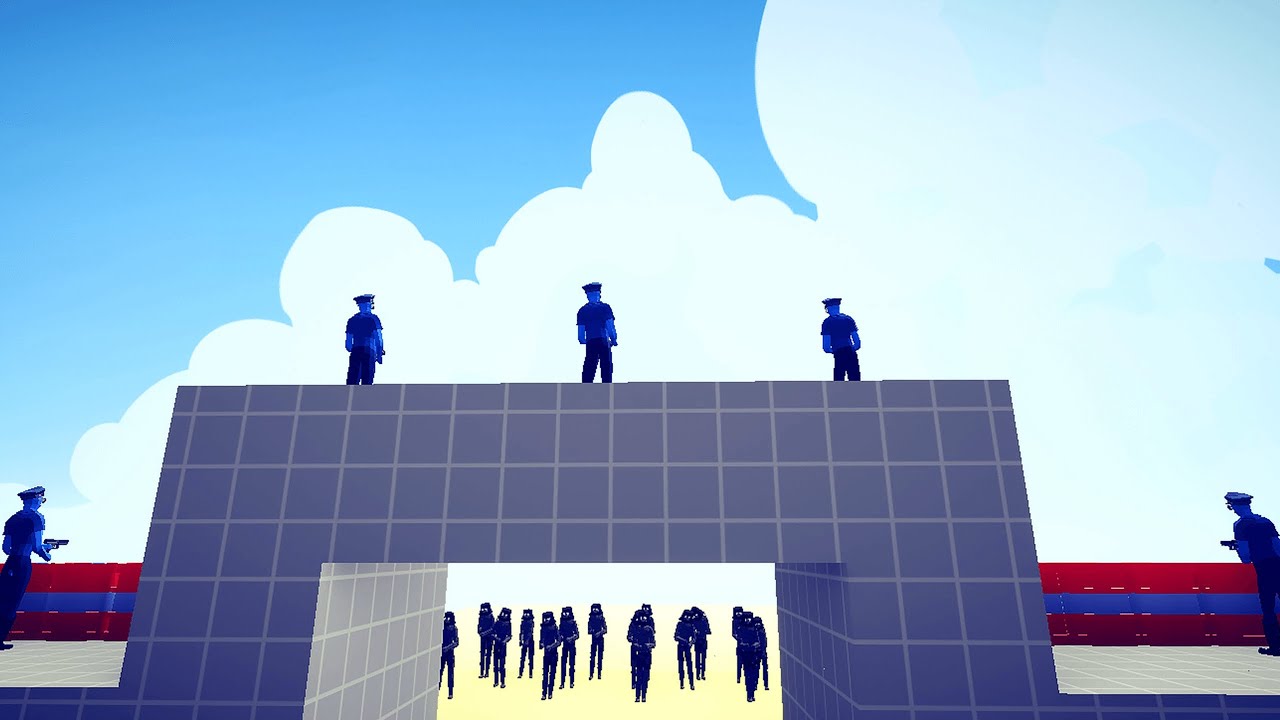 MODERN POLICE vs ZOMBIES - Totally Accurate Battle Simulator | TABS ...