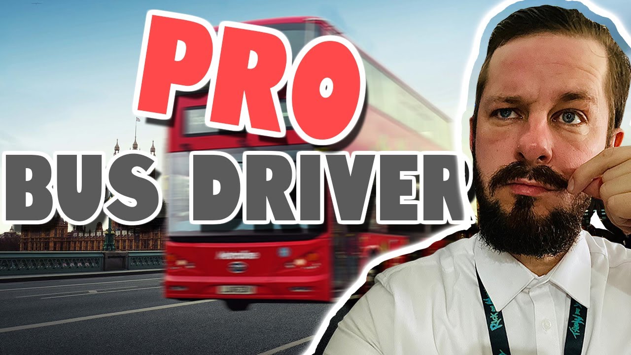 REAL bus driver Plays BUS driving simulator!!! How Realistic is the ...