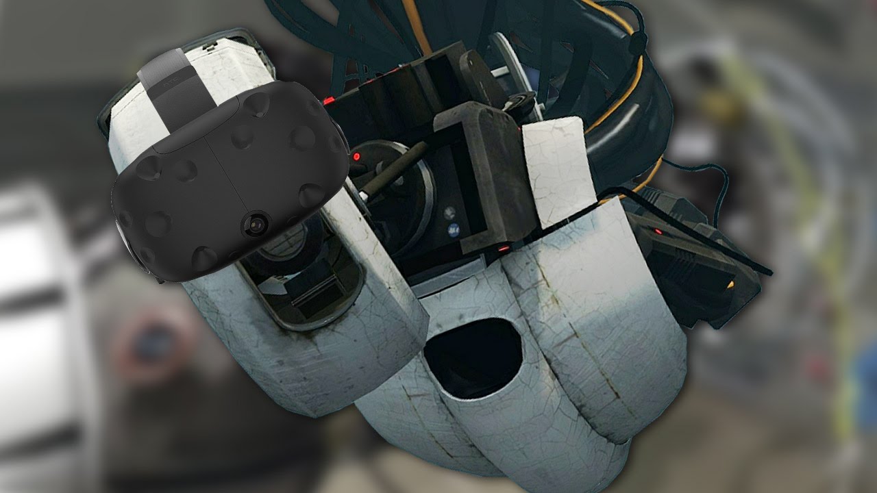 I'M NOT SMART ENOUGH - Aperture Robot Repair (HTC Vive) - YouTube