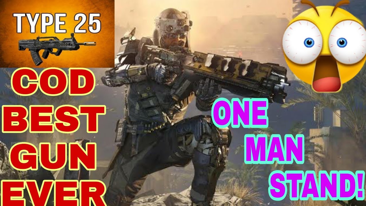 CALL OF DUTY ONE MAN STAND// COD BATTLE ROYAL // BEST GUN IN COD - YouTube