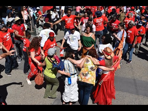 March For Jesus Calgary 2019 - Dancing on the street for Jesus - YouTube