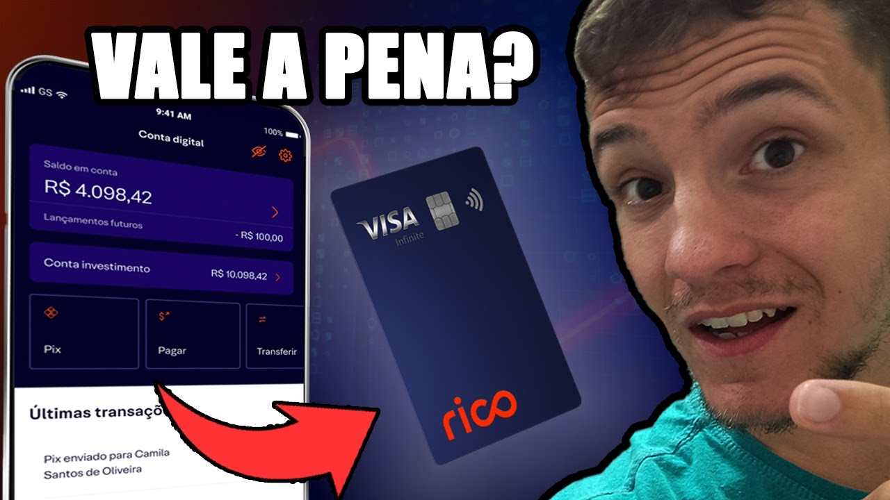 NOVO CARTÃO DE CRÉDITO DA RICO VALE A PENA? ENTENDA! - YouTube
