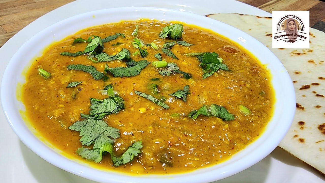INDIAN DAL CURRY, MASAKAN VEGETARIAN TERKENAL DARI INDIA. - YouTube