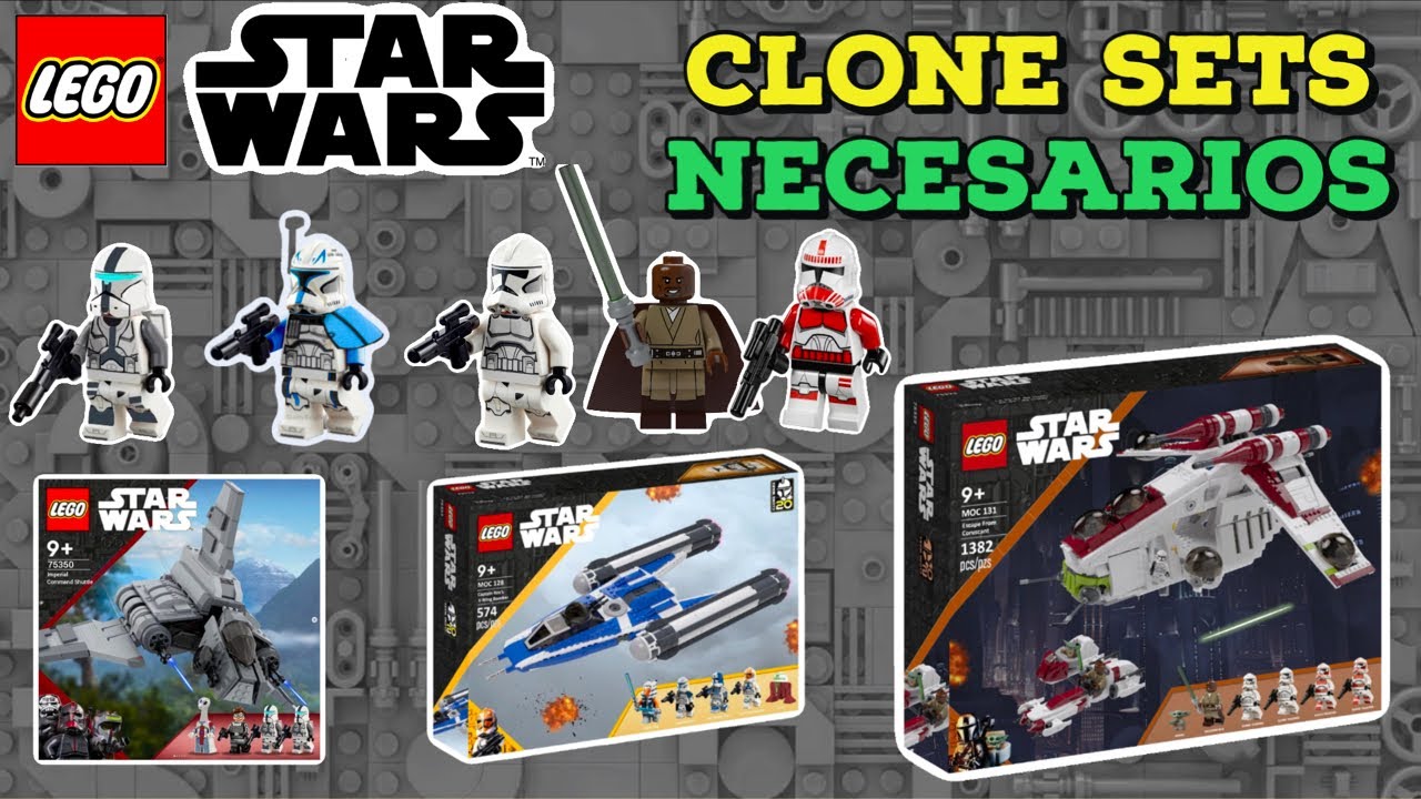 LEGO STAR WARS CLONE SETS QUE NECESITAMOS Y PODRÍAN SALIR !!! - YouTube