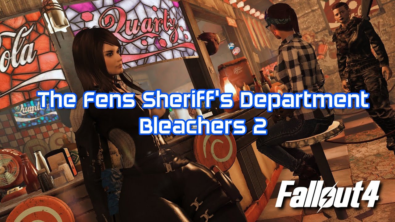 【Fallout4 Mod】 The Fens Sheriff's Department - Bleachers 2【フォールアウト4 ...