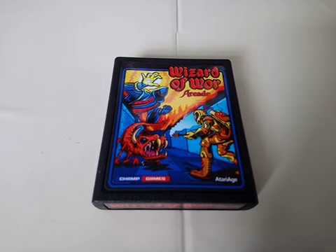 WIZARD OF WOR ARCADE Atari 2600 Video Computer System Game Program ...