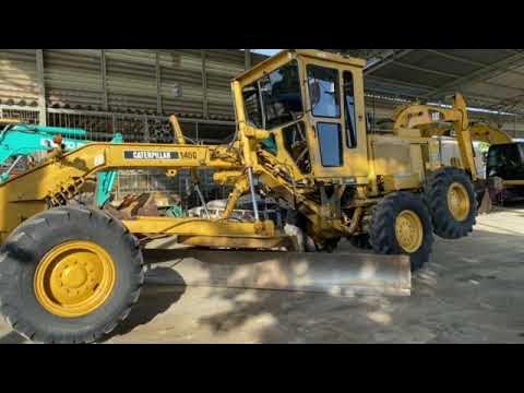 CATERPILAR 140G 72V14,9XXBACK RIPPER FULL OPTION กดเบอโทร 0863862858 เฮียโจ้ - YouTube