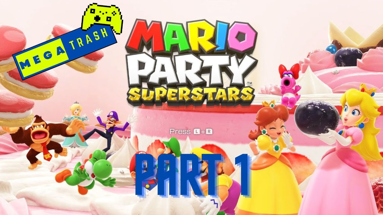 Mario Party Superstars [Part 1] - MegaTrash - Best Mario Party?? - YouTube