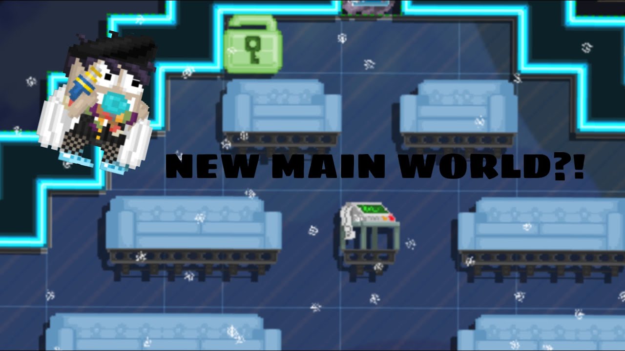 NEW MAIN WORLD?!| Growtopia - YouTube