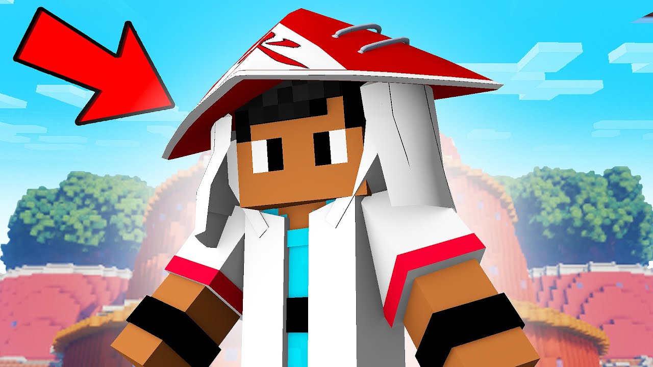 Evoluindo por UM DIA como HOKAGE no Minecraft - YouTube