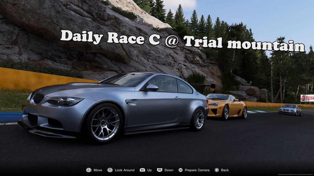 Gran Turimso 7 - Daily Race C @ Trial mountain - YouTube