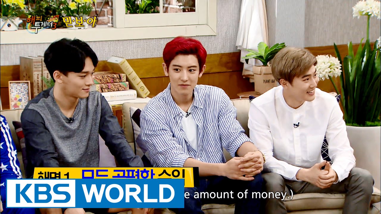 Chanyeol's Nickname is "3 Minutes and 1 Second" [Happy Together/2016.07 ...