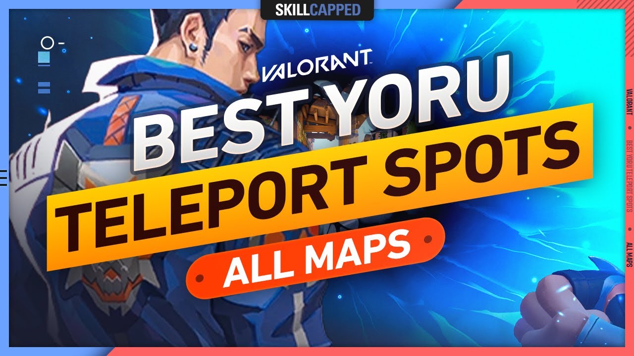 The BEST PRO Yoru TELEPORT LINEUPS & SPOTS on ALL MAPS (Bind, Haven ...