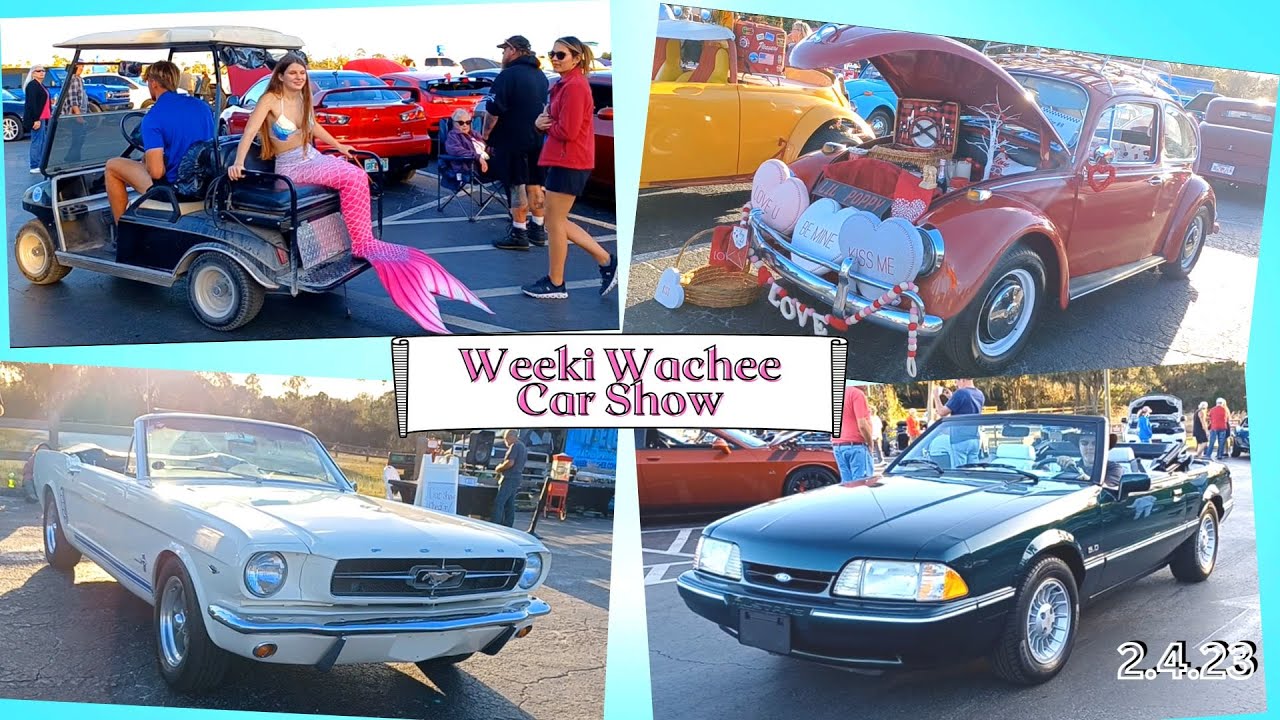 Weeki Wachee Car Show 2 4 23 - YouTube