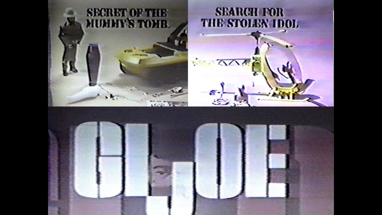 1971-1974 GI Joe Adventure Team three TV commercials - YouTube