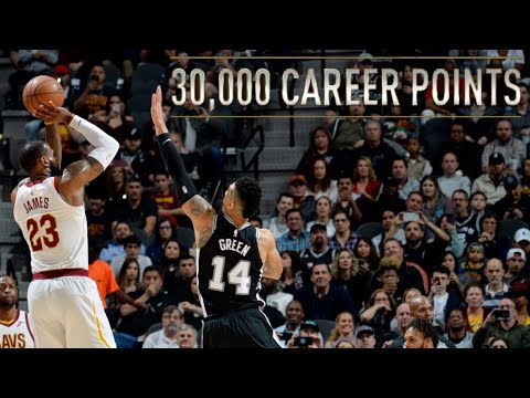 NBA Players Scoring Their 30,000 Points - YouTube