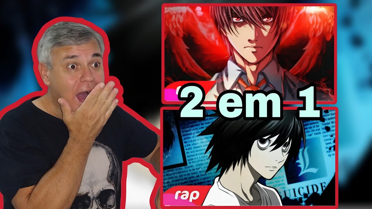 2 EM 1 - MEU PAI REAGINDO AO Rap do Kira e Rap do L (Death Note) | NERD ...