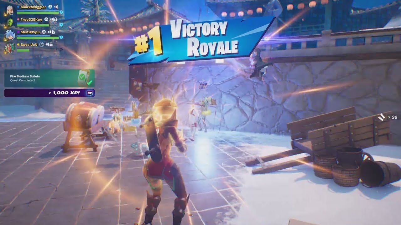 Fortnite Chapter 6 Squads Victory Royale! - YouTube