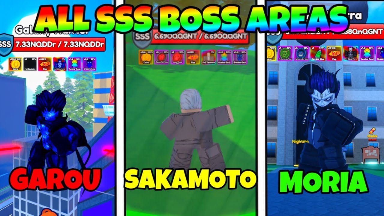 ALL SECRET SSS BOSS LOCATIONS (WORLD 20-26) in ANIME ETERNALS | Roblox ...