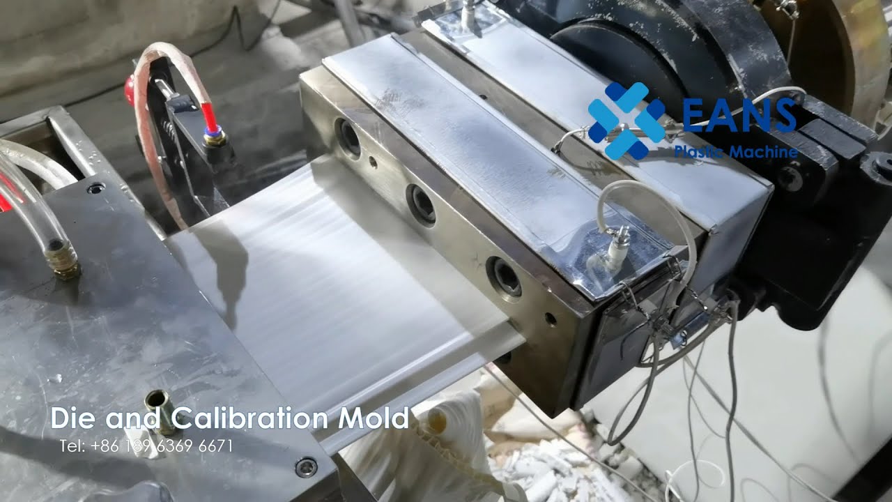 PVC Wall Panel Manufacturing Machine Price - YouTube