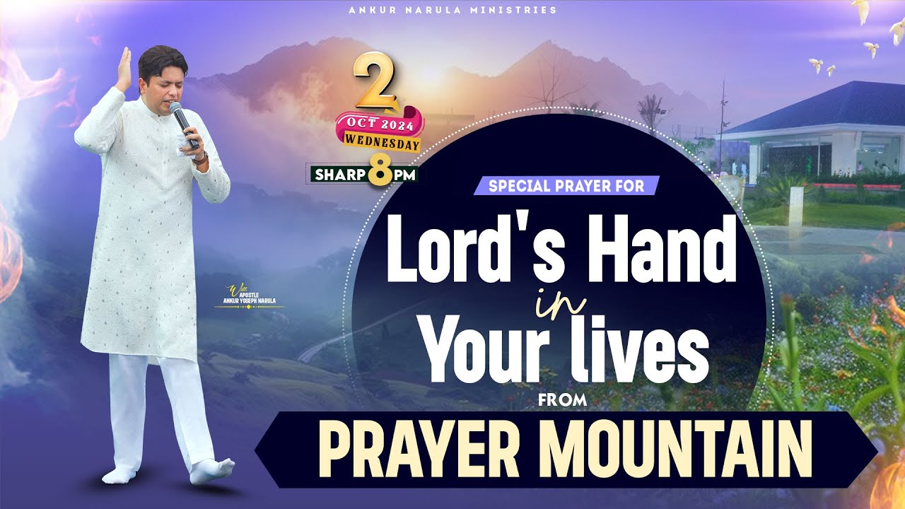 LIVE SPECIAL PRAYER FOR LORD'S HAND IN YOUR LIVES FROM PRAYER MOUNTAIN ...