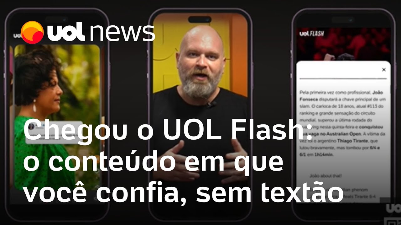 UOL Flash: Acesse o conteúdo do UOL de maneira mais rápida e fácil ...