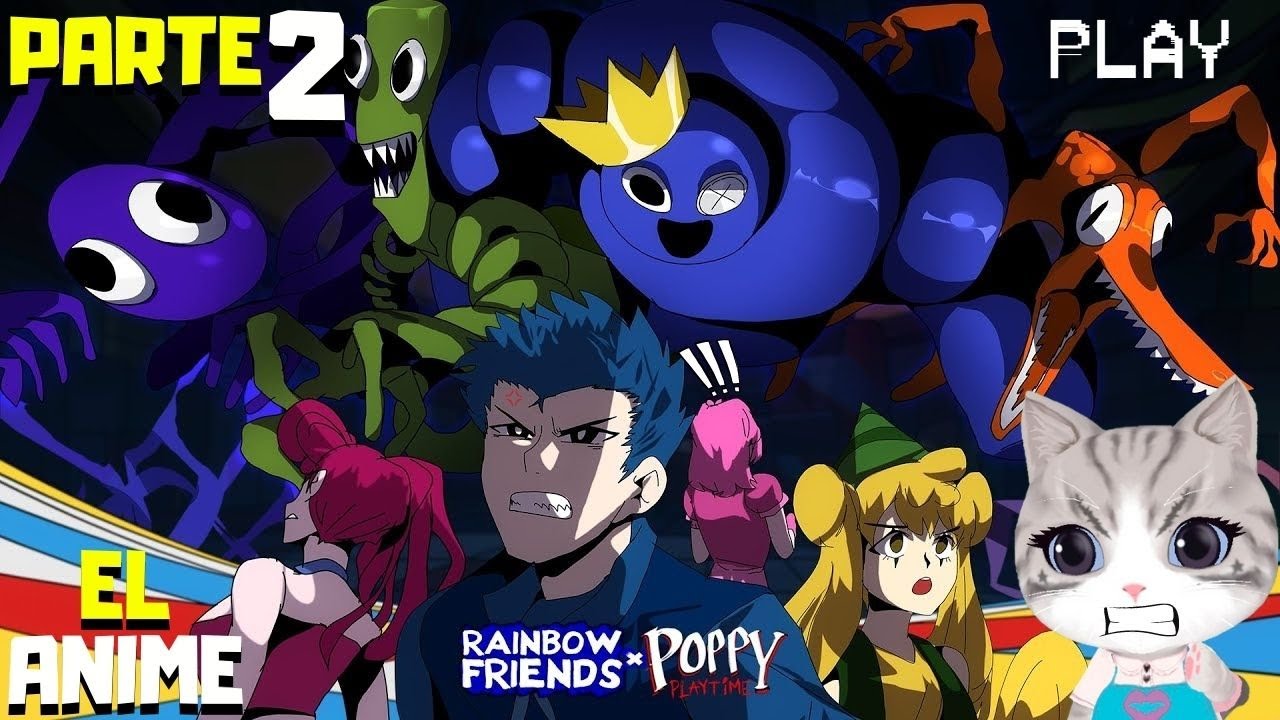 POPPY PLAYTIME EL ANIME LA BATALLA DEFINITIVA | TODAS LAS PELEAS PARTE ...