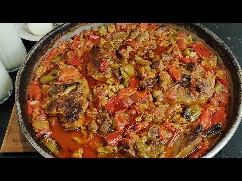 Misafirlerim resmen parmaklarını yedi🤤👌benim meşhur TAVA TARİFİM 🤤