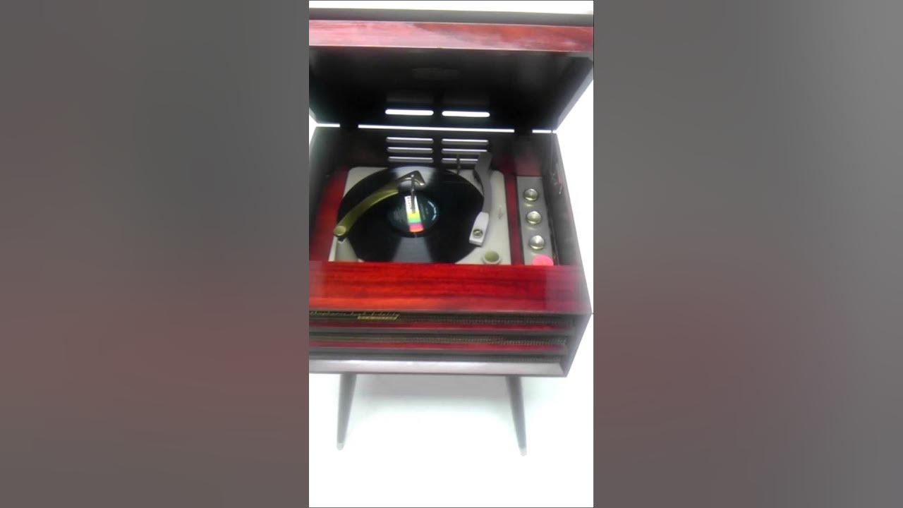 1960s RCA victor orthophonic high fidelity Stereo - YouTube