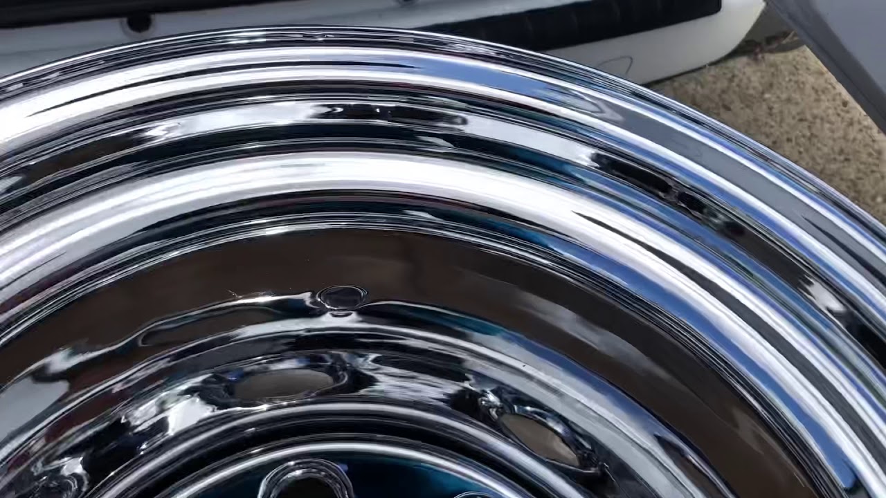 Chrome Plating Steel Wheel - Deep Inset or Inward Projection - YouTube