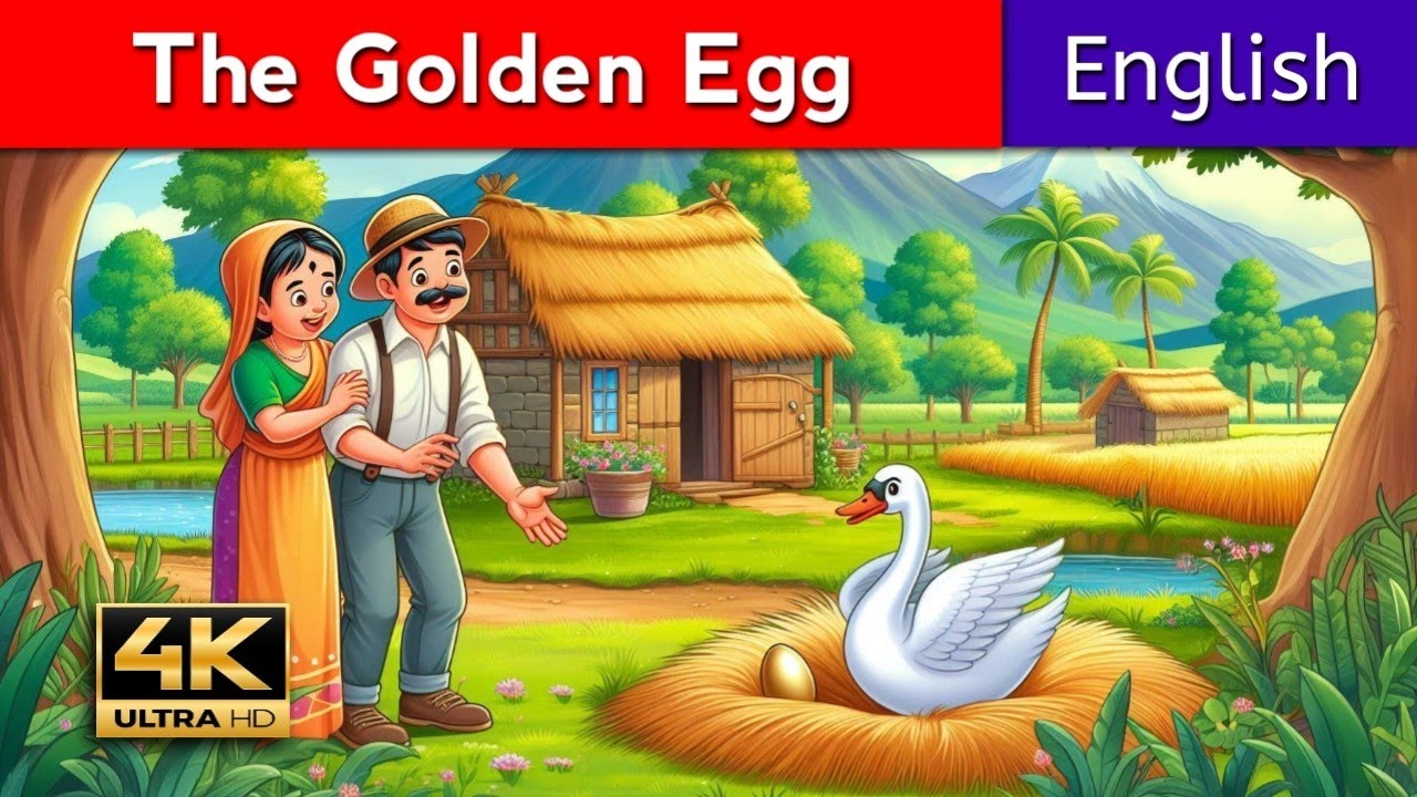 The Golden Egg. | Moral story. | English short story. | - YouTube