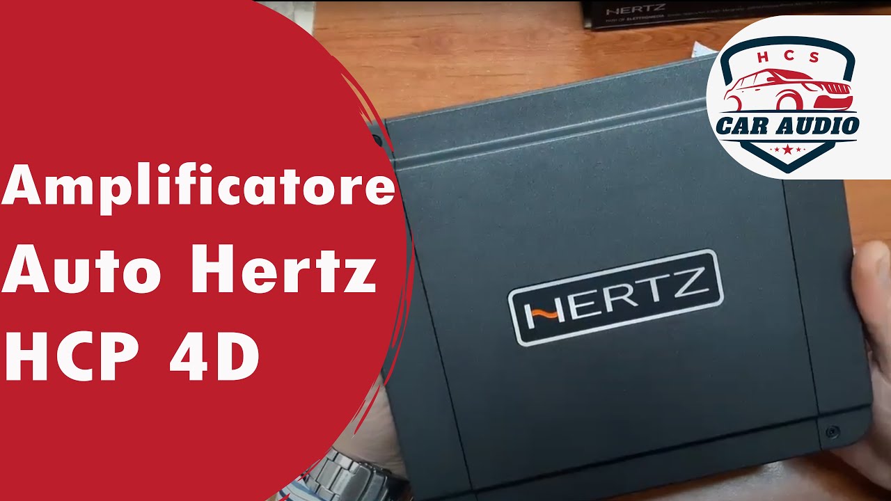Amplificatore Auto Hertz HCP 4D - YouTube