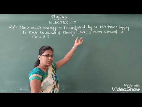 KRCS-Ms. Shwetha Mayachari presents class on Electric Potential ...