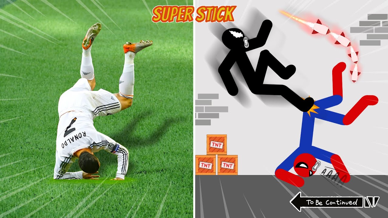 20 Min Best Falls | Stickman Dismounting Funny Moments | Best Falls ...