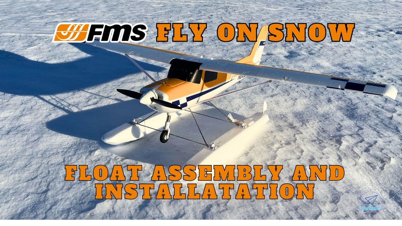 Fly on snow - FMS Float assembly and installation - YouTube